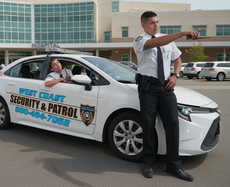 Hospital Security Services - West coast security patrol